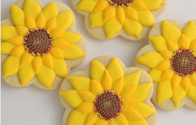 Sunflower Cookies Recipe - WarmChef.Com
